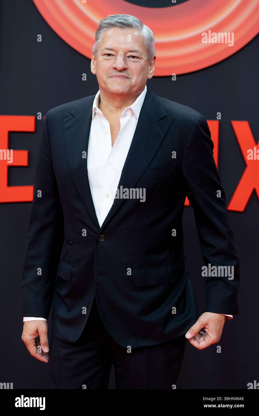 Ted Sarandos attended 'the red carpet for the 10th Anniversary of ...