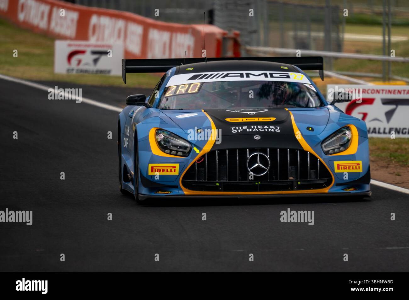 The Heart of Racing by SPS Mercedes-AMG GT3 driven by ROSS GUNN in the ...
