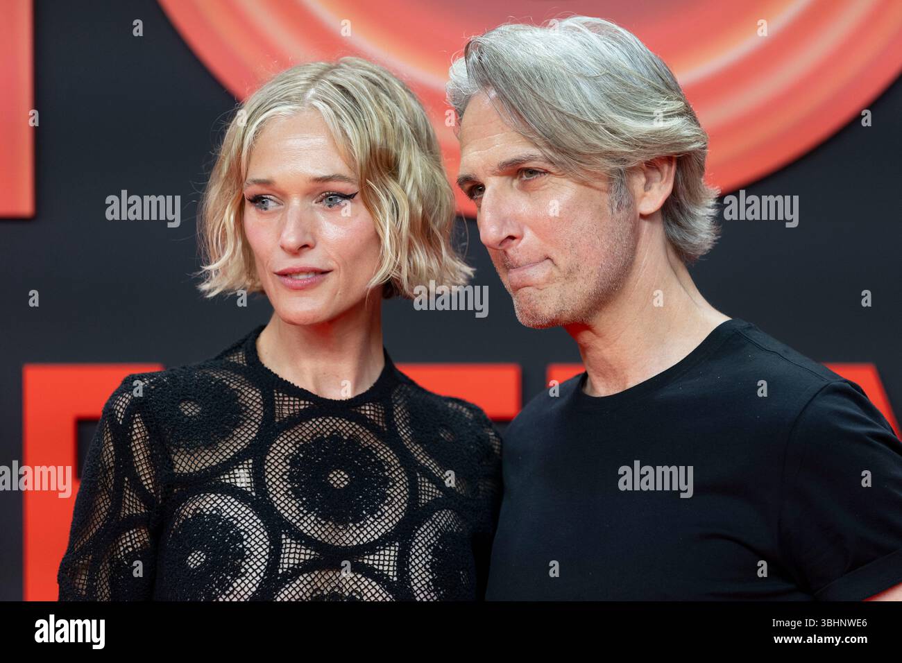 Ella Jazz and Ernesto Alterio attended 'the red carpet for the 10th Anniversary of Netflix Spain ...