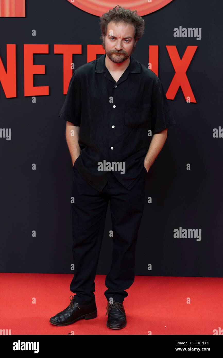 Pol López attended 'the red carpet for the 10th Anniversary of Netflix ...