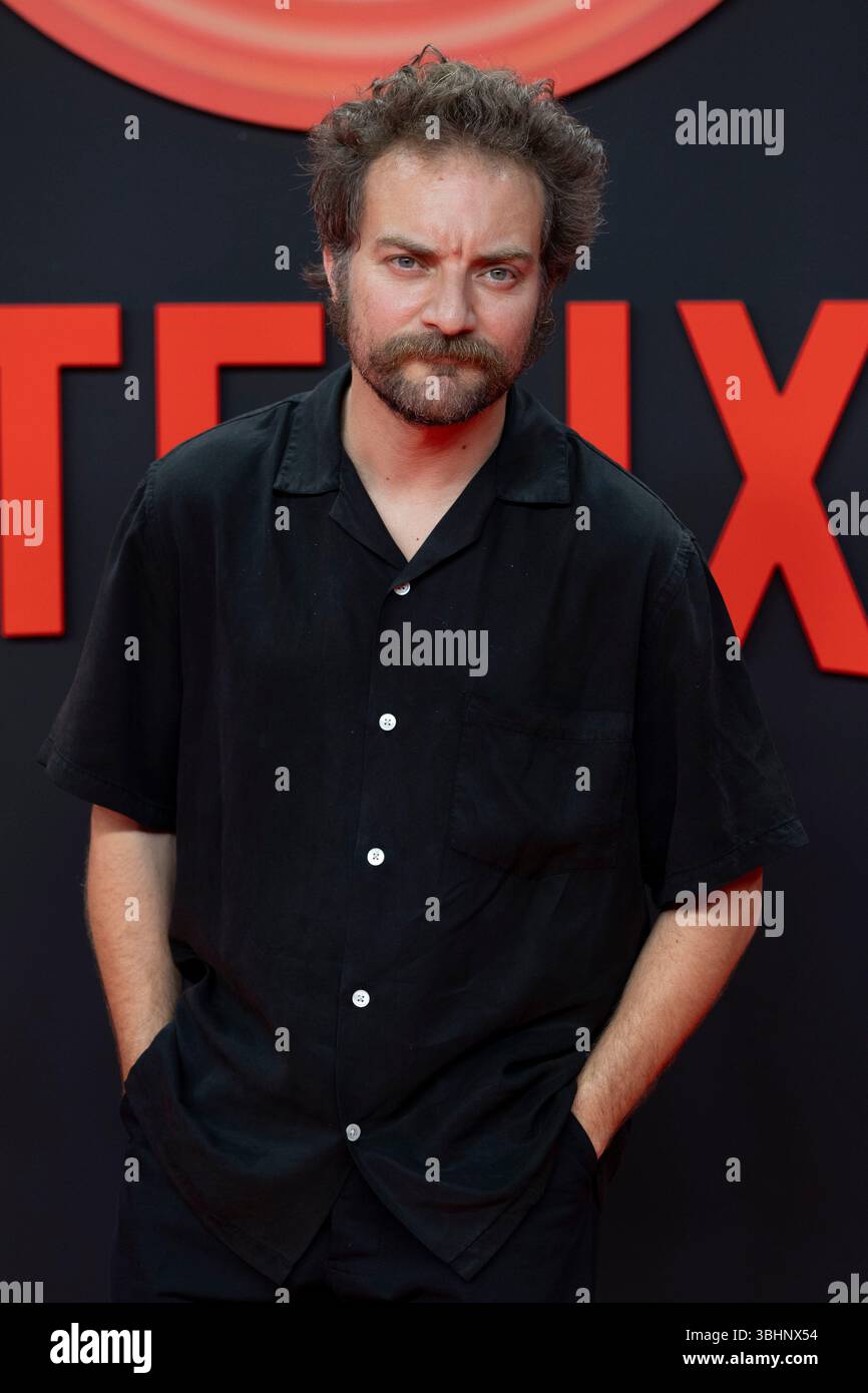 Pol López attended 'the red carpet for the 10th Anniversary of Netflix ...