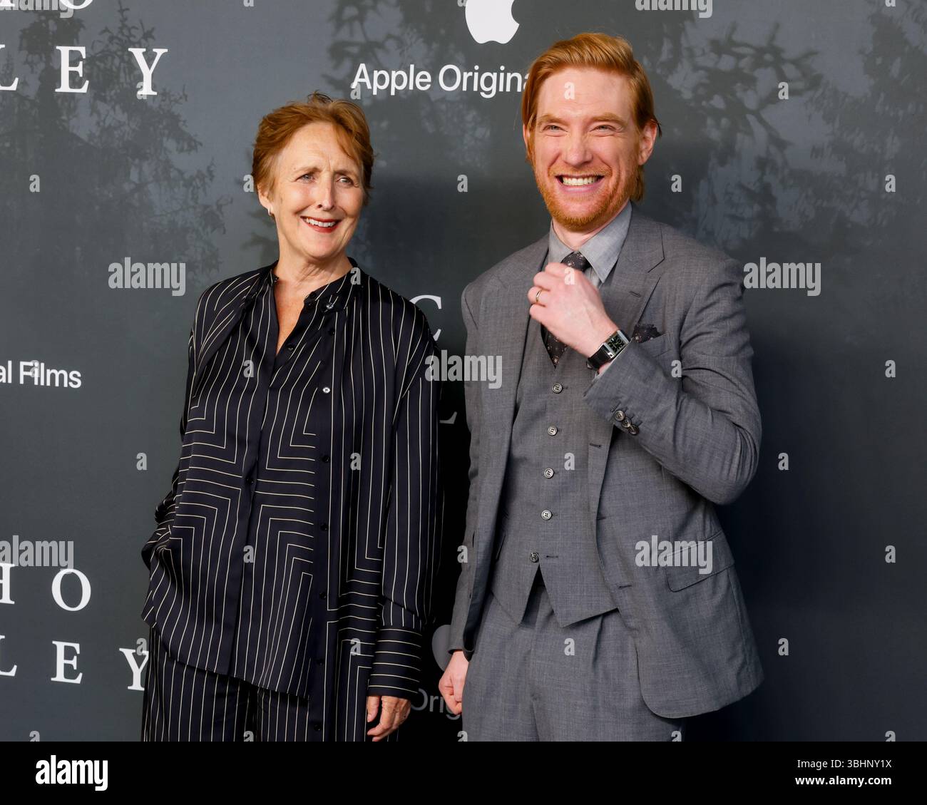 Fiona Shaw and Domhnall Gleeson attend the Echo Valley European ...