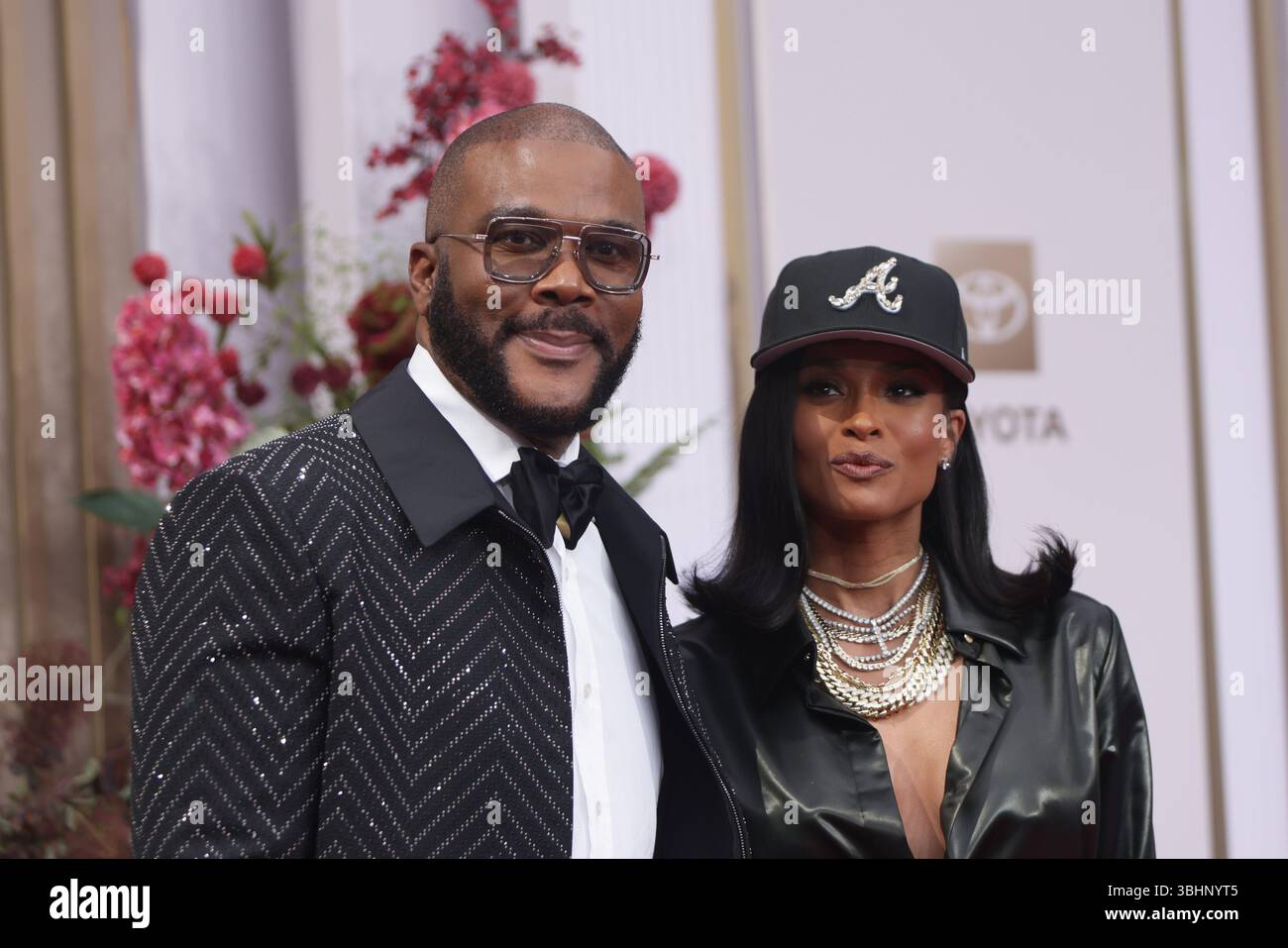 Los Angeles, USA. 10th June, 2025. Tyler Perry and Ciara attend the ...