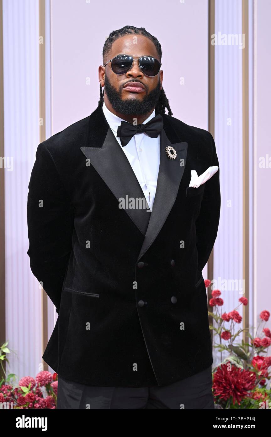 Yung Muusik bei der Verleihung der 25. BET Awards 2025 im Peacock ...