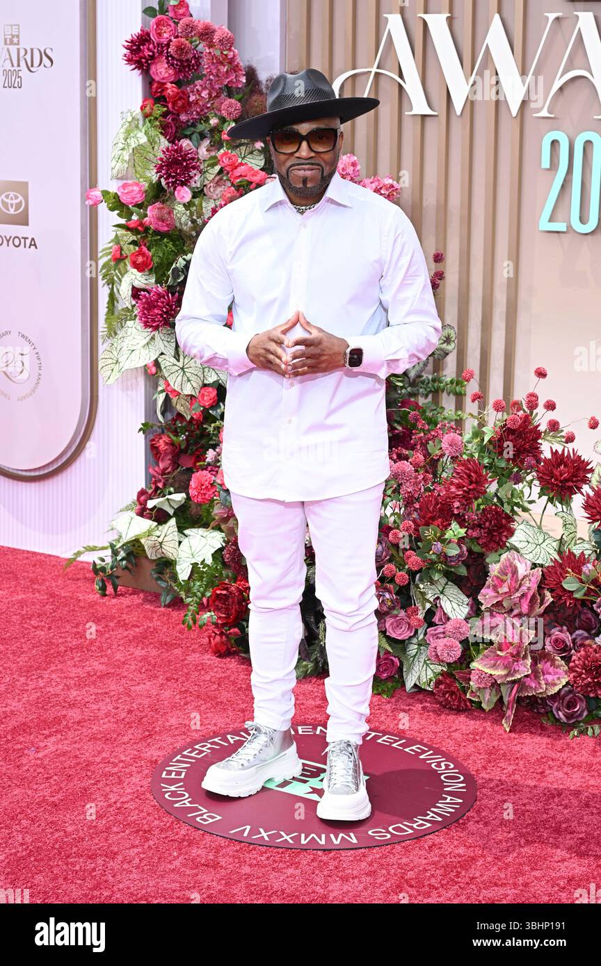 Teddy Riley bei der Verleihung der 25. BET Awards 2025 im Peacock ...