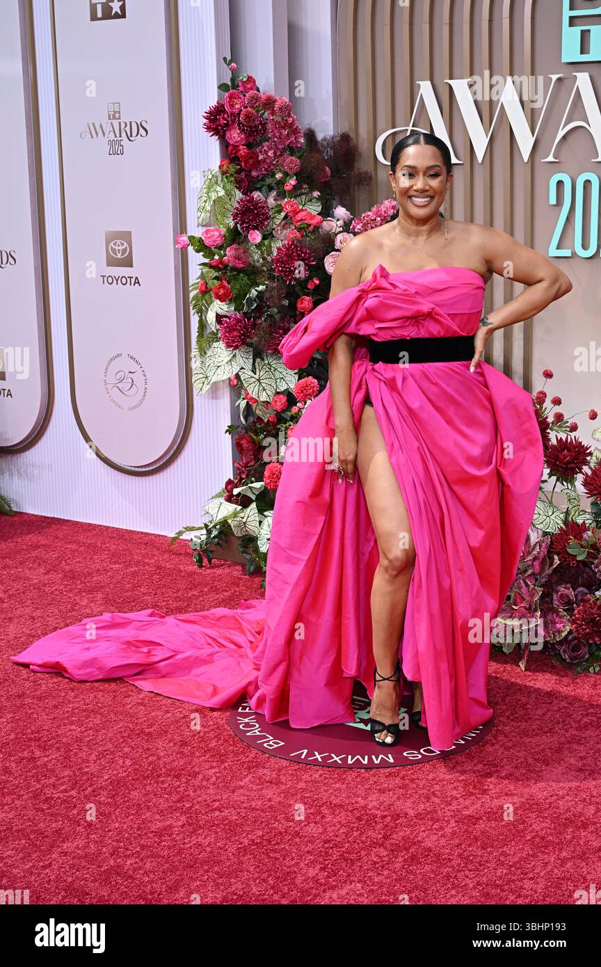 Crystal Renee Hayslett bei der Verleihung der 25. BET Awards 2025 im ...