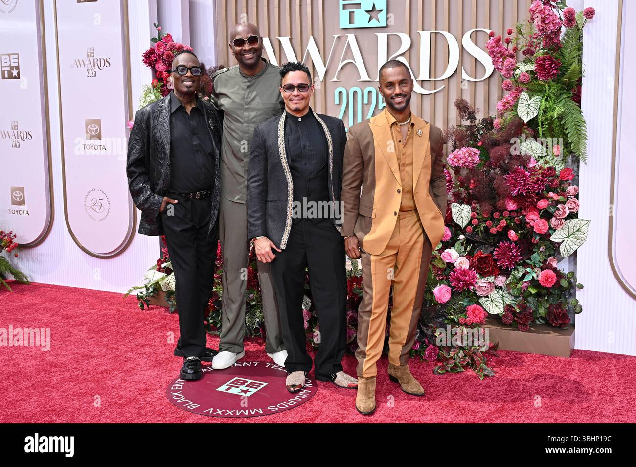 Rodney Chester, Doug Spearman, Christian Vincent und Darryl Stephens ...