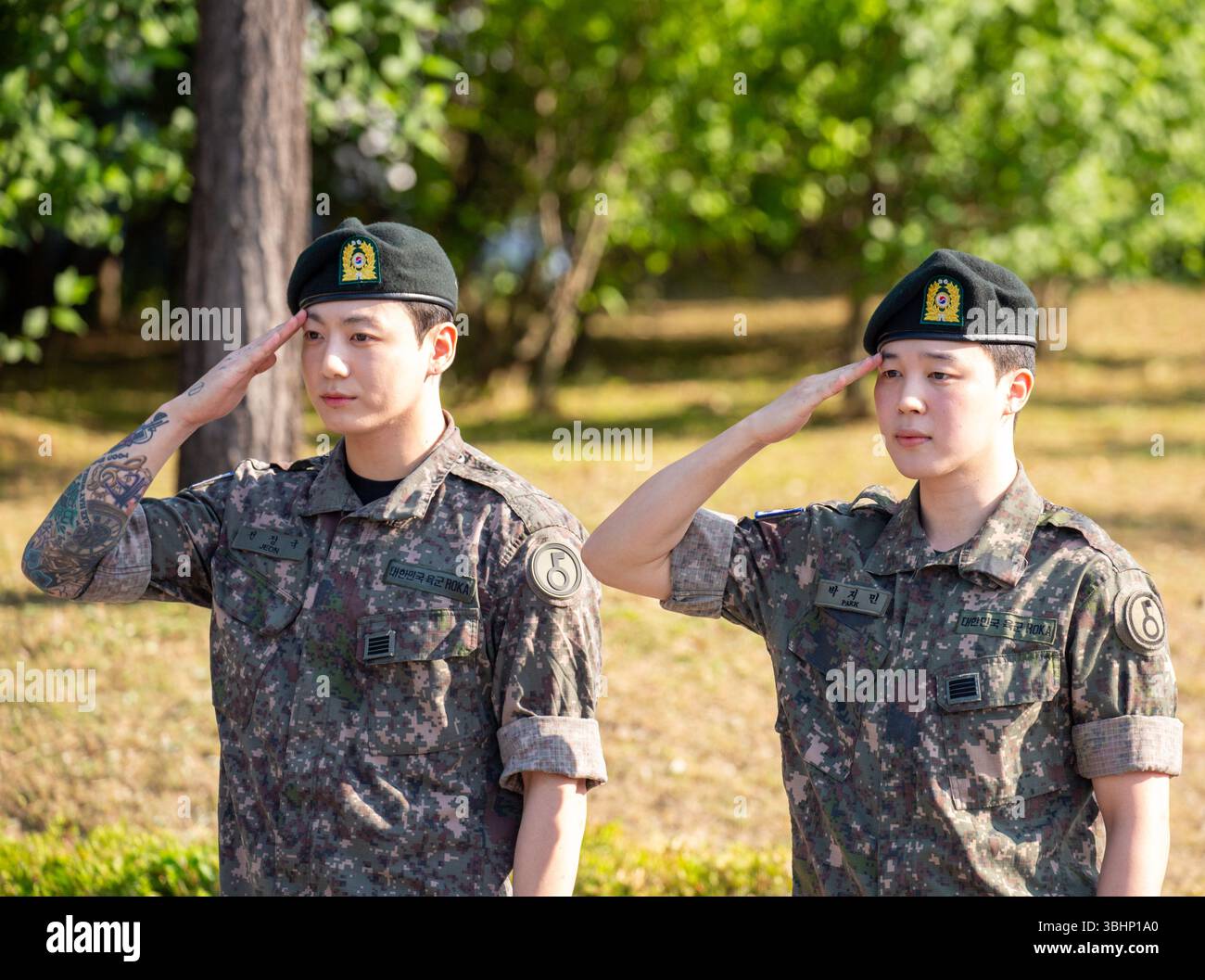 Jungkook and Jimin, June 11, 2025 : BTS members Jungkook and Jimin just ...
