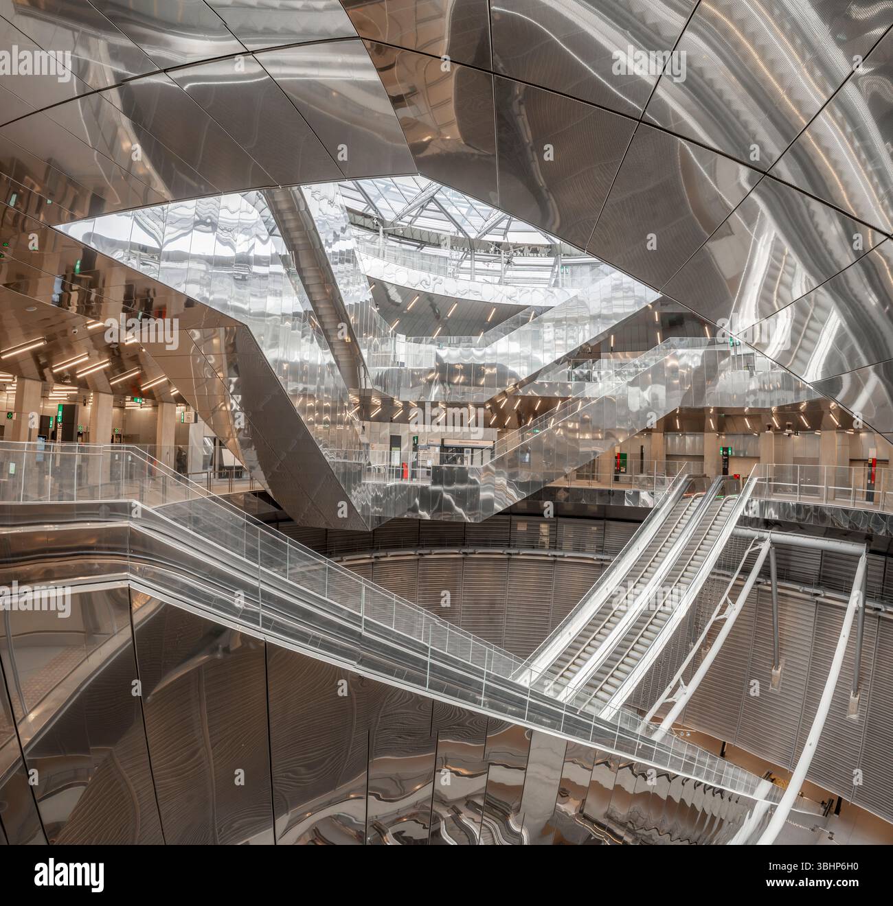 Paris, France - 06 07 2025: Subway Gustave Roussy. Panoramic view ...