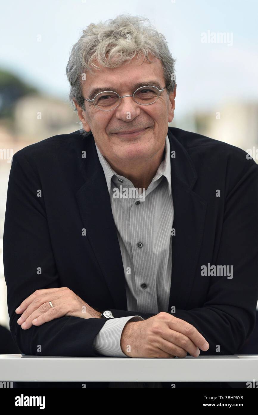 78th Cannes Film Festival, May 21, 2025: filmmaker Mario Martone posing ...