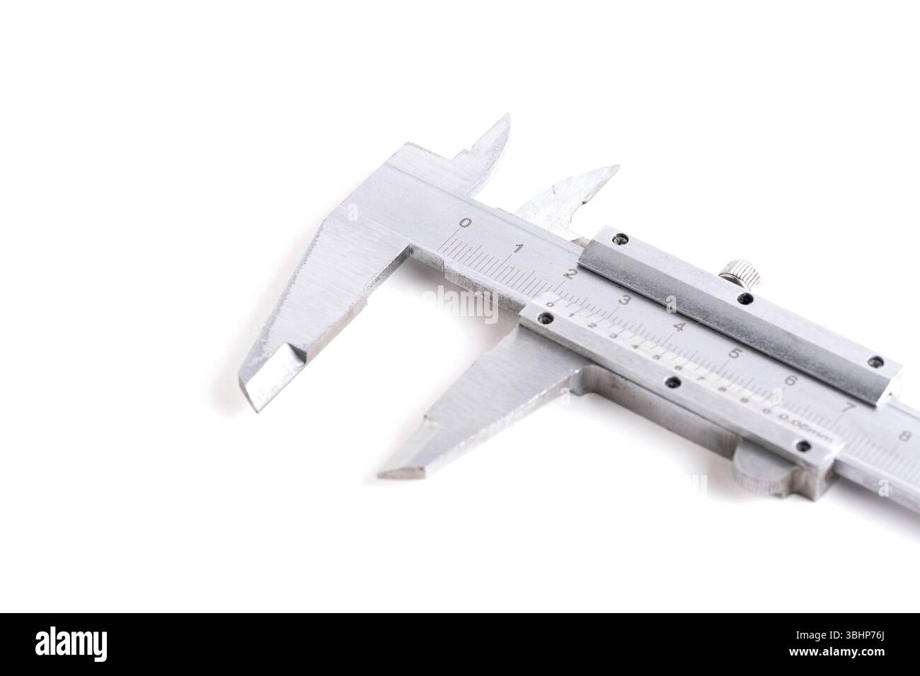 Vernier caliper isolated on white background Stock Photo - Alamy