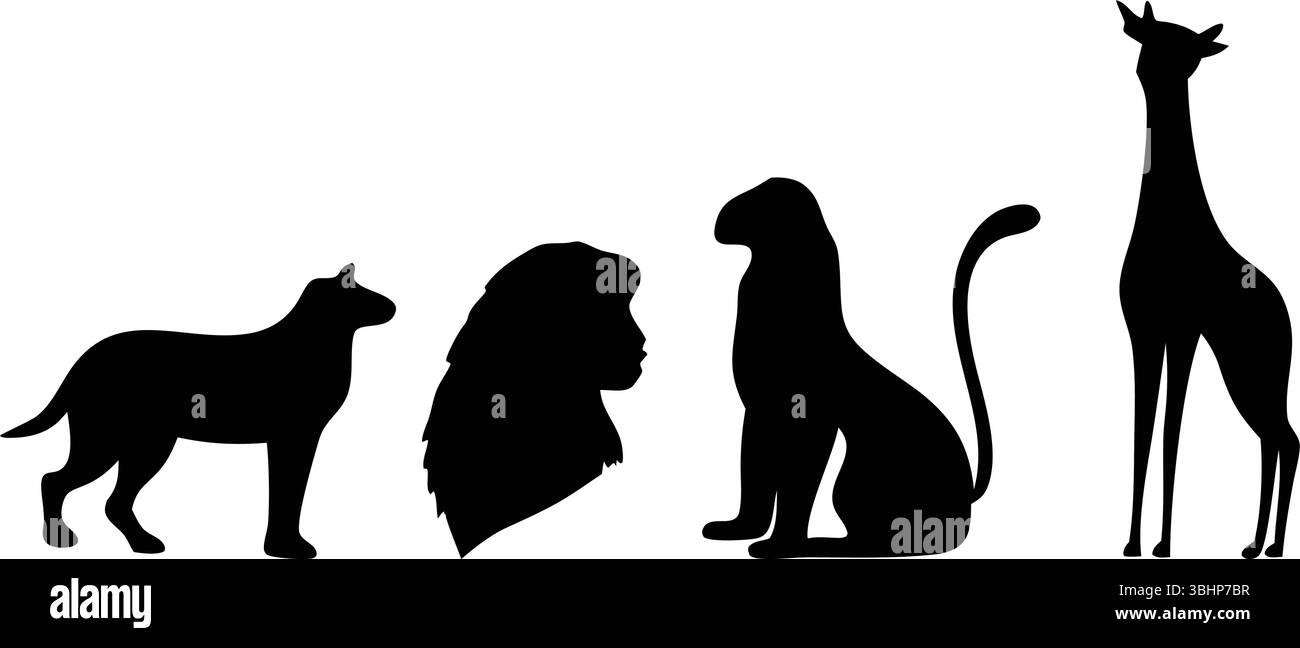 Wildlife art collection Cut Out Stock Images & Pictures - Alamy