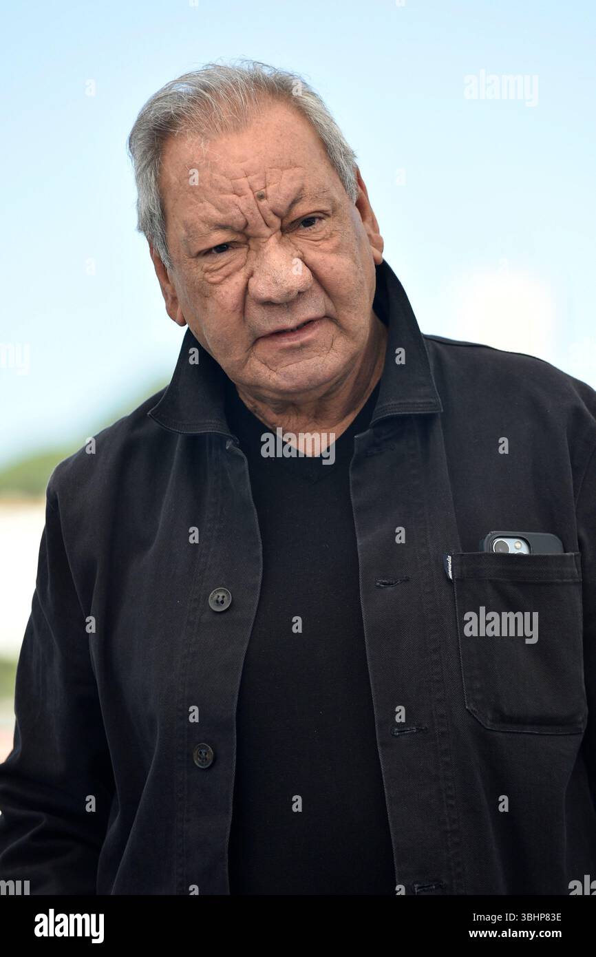 78th Cannes Film Festival, May 23, 2025: filmmaker Tony Gatlif posing ...