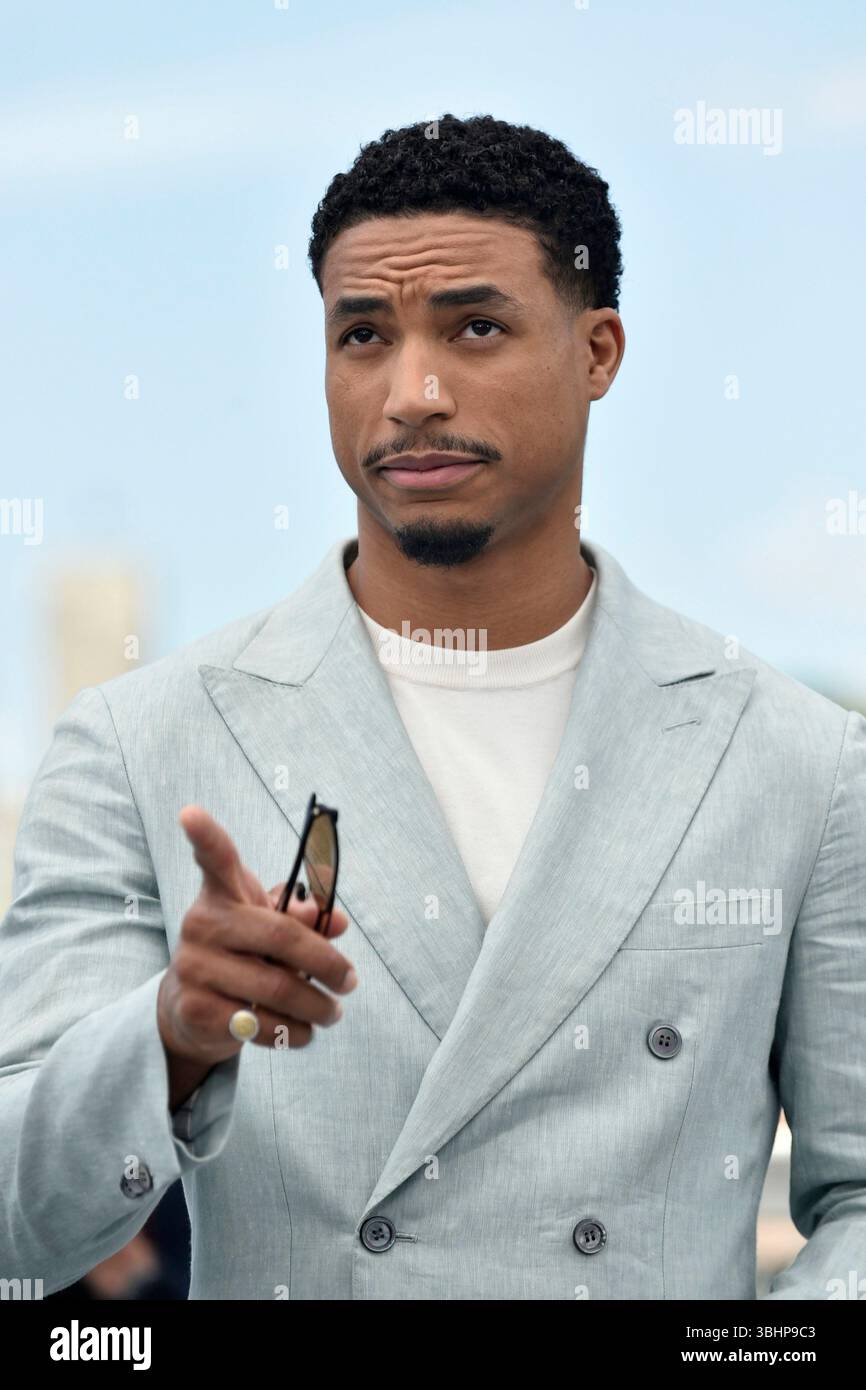 78th Cannes Film Festival, May 14, 2025: actor Greg Tarzan Davis posing ...