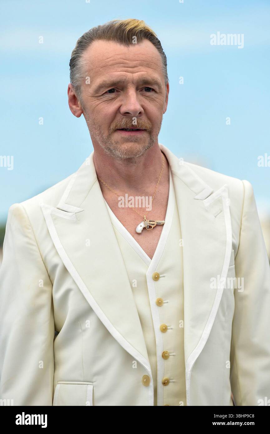 78th Cannes Film Festival, May 14, 2025: actor Simon Pegg posing during ...