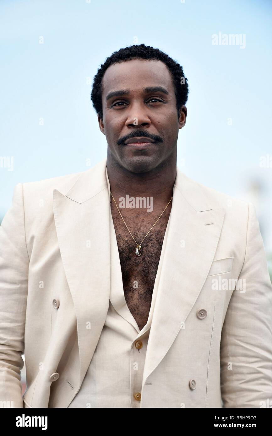 78th Cannes Film Festival, May 14, 2025: actor Tramell Tillman posing ...