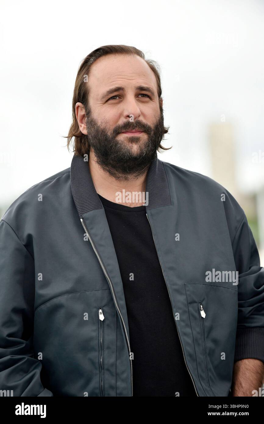 78th Cannes Film Festival, May 16, 2025: actor Vincent Macaigne posing ...