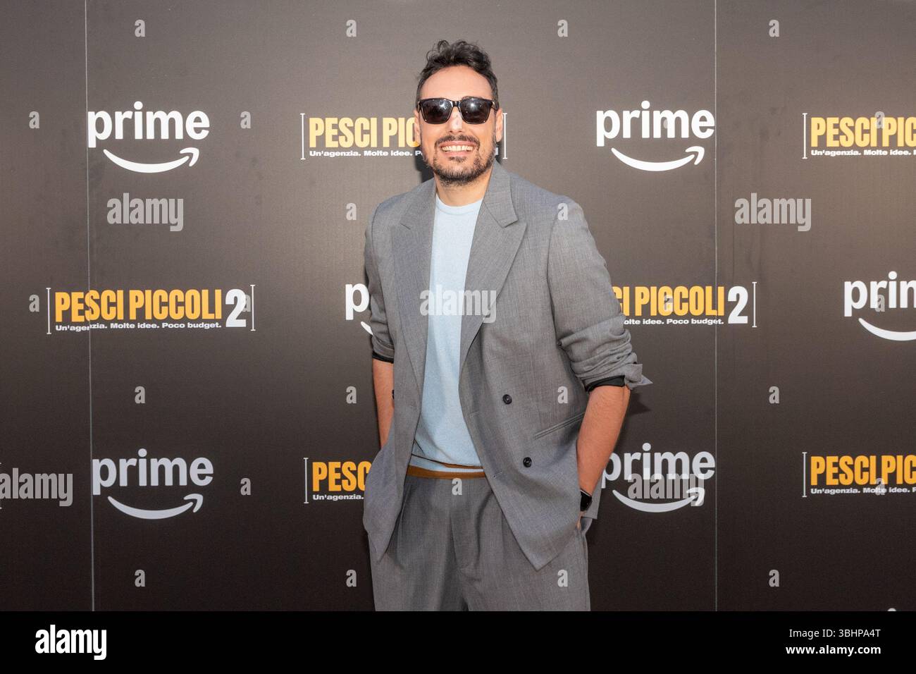 NAPLES, CAMPANIA, ITALY- 10/06/2025: The actor Ciro Priello member of The Jackal comic group he ...