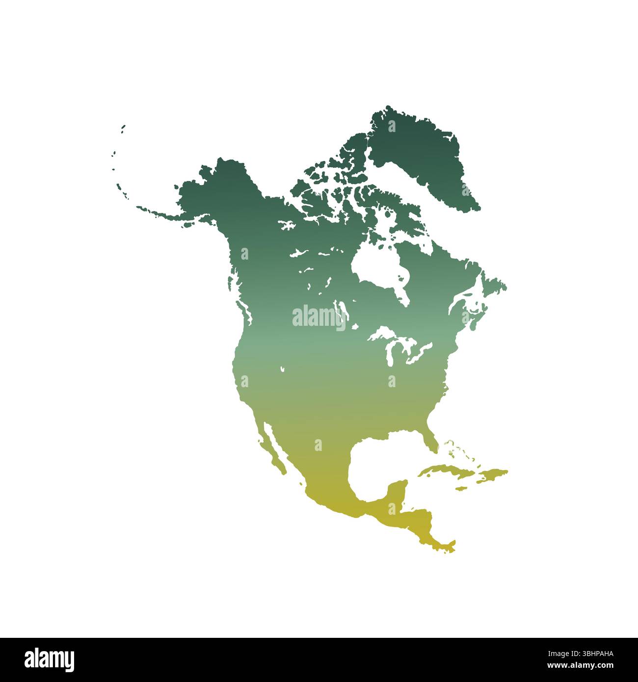 Map of North America, sign silhouette. World Map Globe. Vector ...