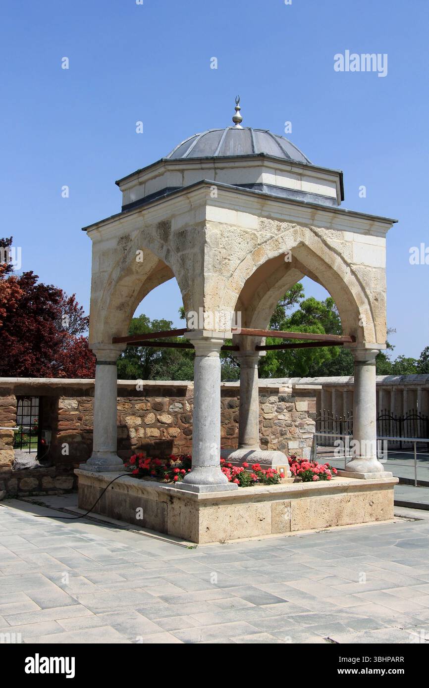 Mehmet Bey Tomb is located in the garden of Mevlana Museum. The tomb ...