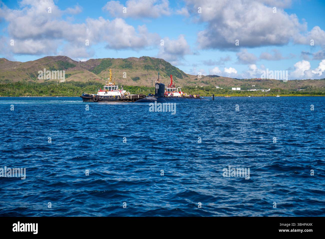 NAVAL BASE GUAM (June 10, 2025) - The Virginia-class fast-attack ...