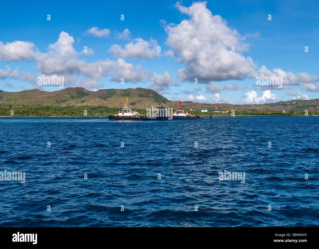 NAVAL BASE GUAM (June 10, 2025) - The Virginia-class fast-attack ...