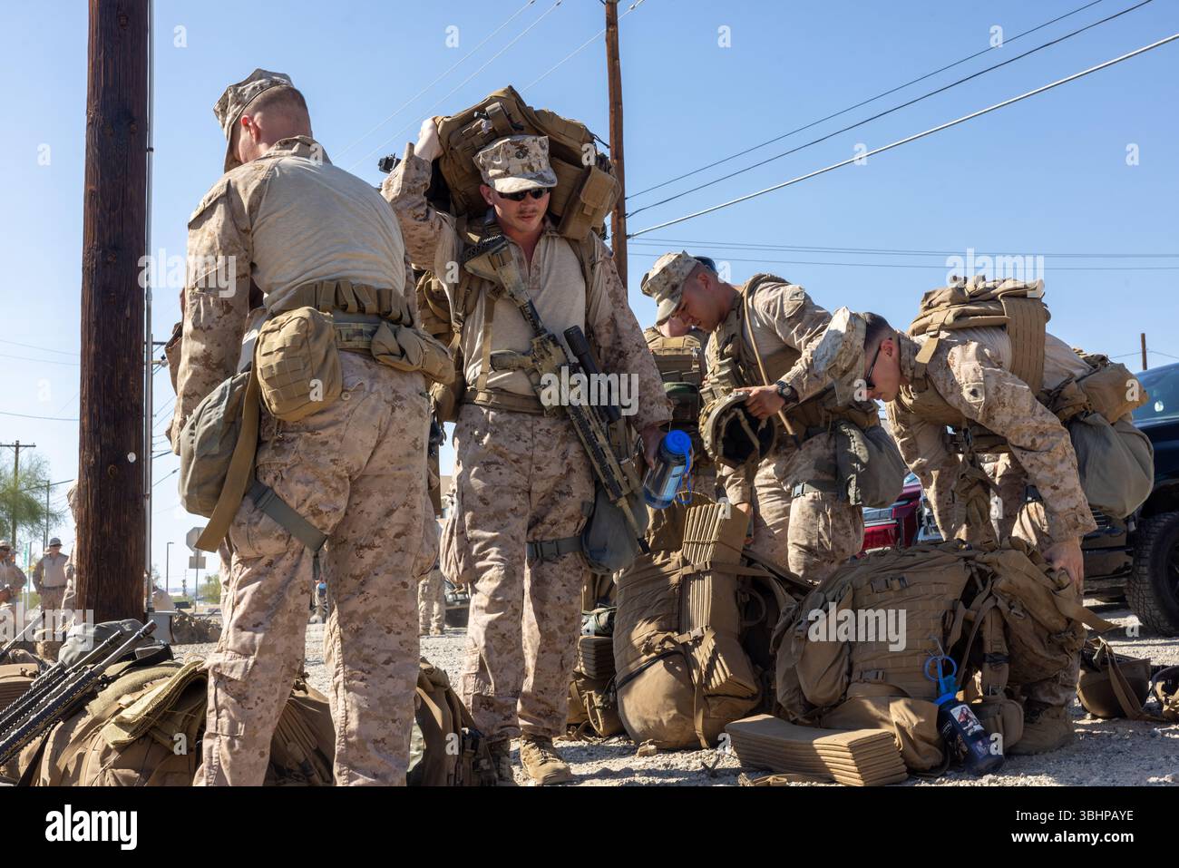 U.S. Marines with 2nd Battalion, 7th Marine Regiment, 1st Marine ...