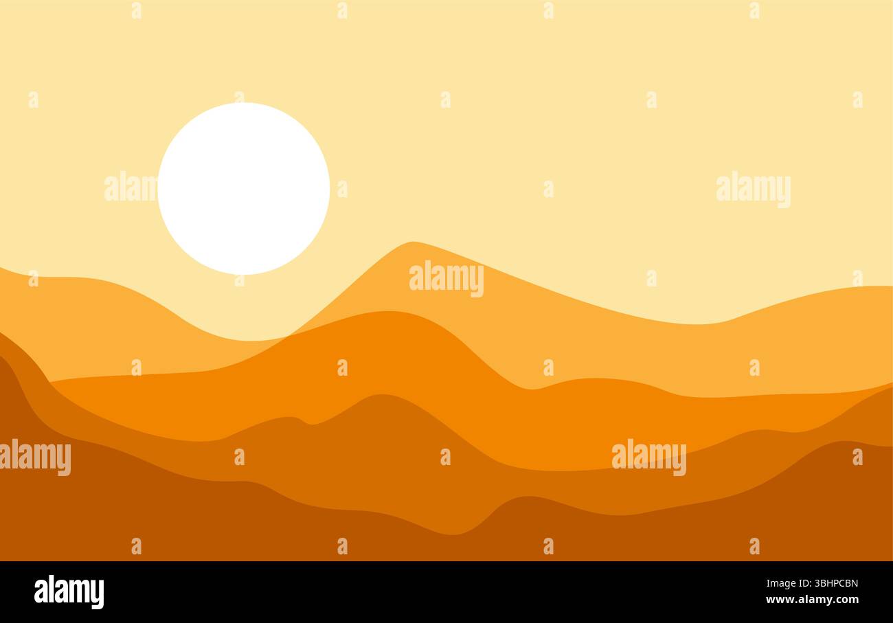 Dessert sun Stock Vector Images - Alamy