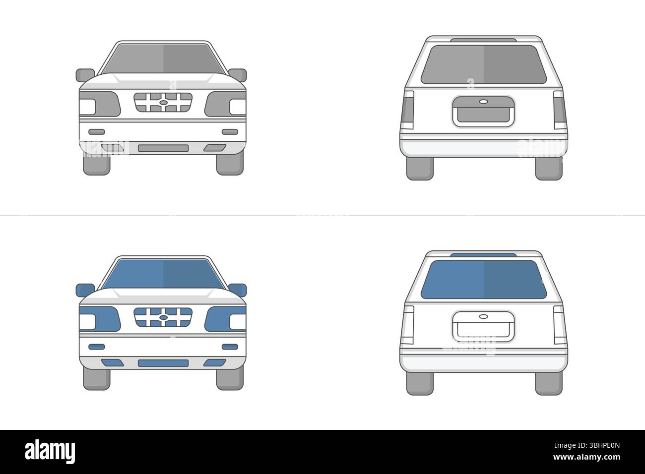 Printable suv vector hi-res stock photography and images - Alamy