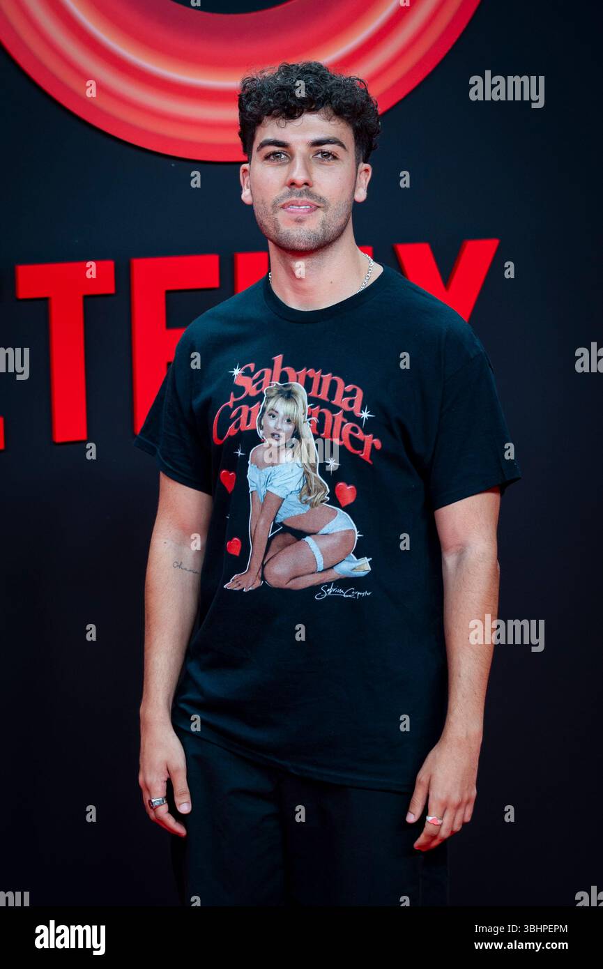 Werlyb attends to '10th Anniversary Netflix Spain' Red Carpet at ...