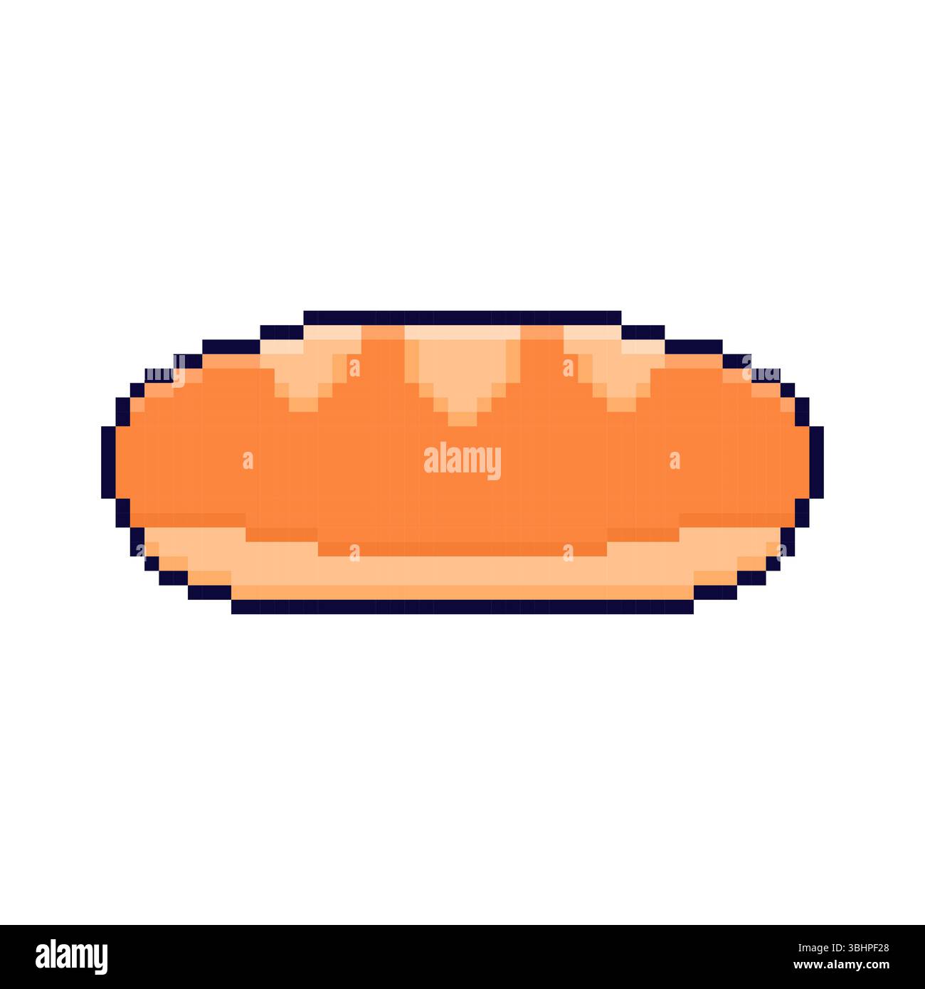 Pixel art Bread game asset design Stock Vector Image & Art - Alamy
