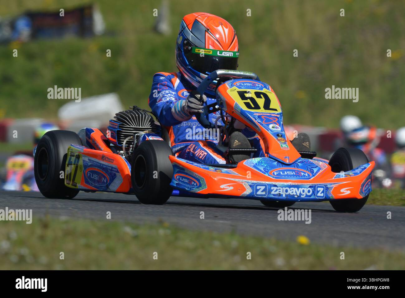 Zak O'Sullivan - Karting - 2015 - Rowrah Circuit Stock Photo - Alamy