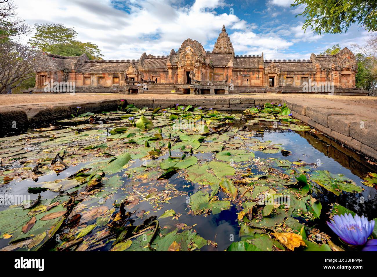 A historic Khmer temple complex, Phanom Rung Historical Park features ...