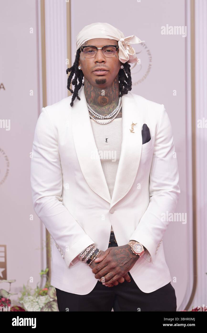 Los Angeles, United States. 09th June, 2025. Money Bagg Yo attends the ...