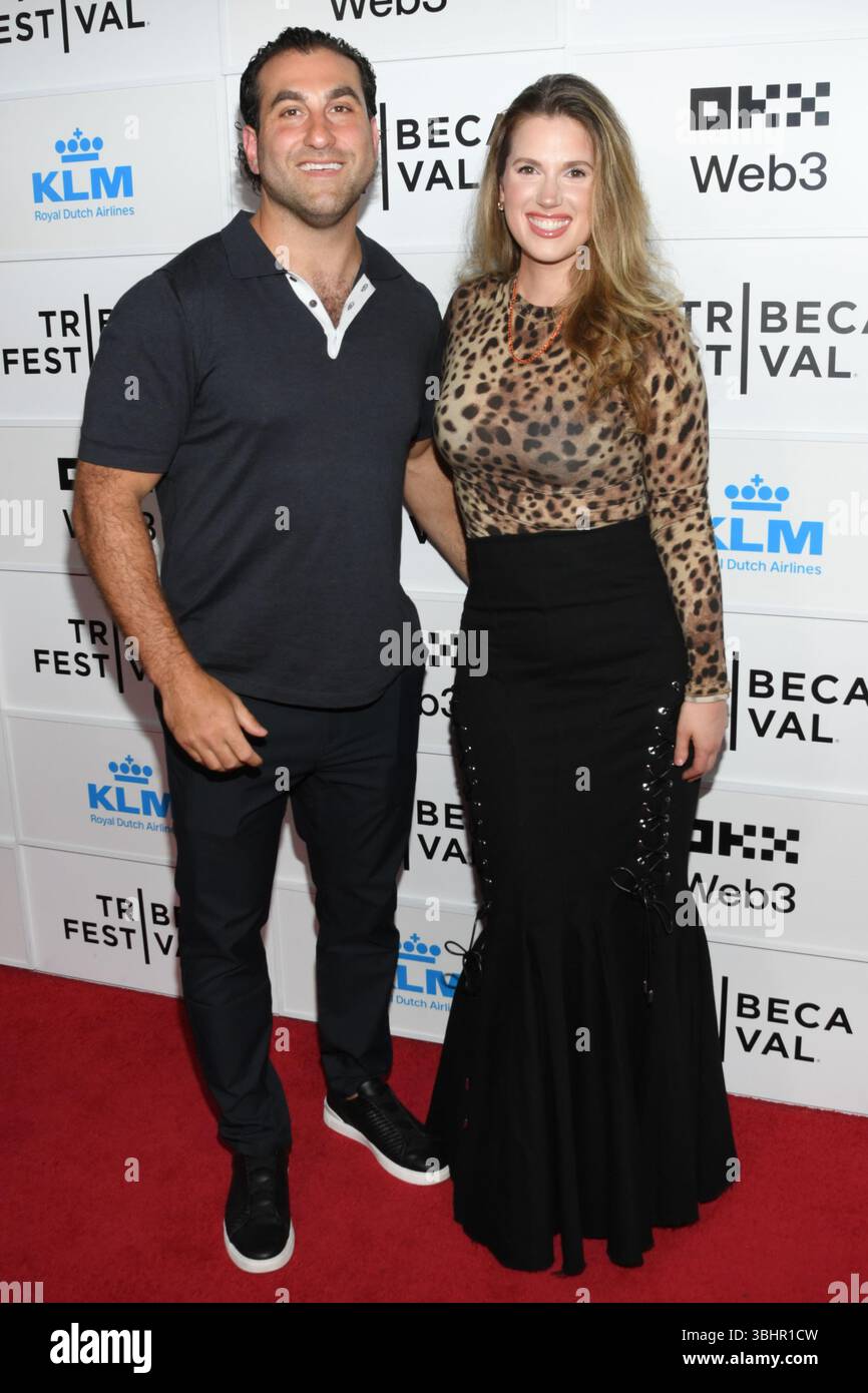 New York, USA. 10th June, 2025. Natalie Friedman (R) attends the "Deep ...