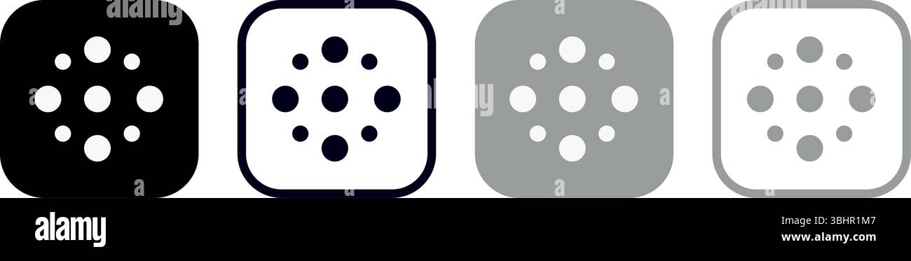 Set of different AI Video - AI Video Generator mobile app icons ...