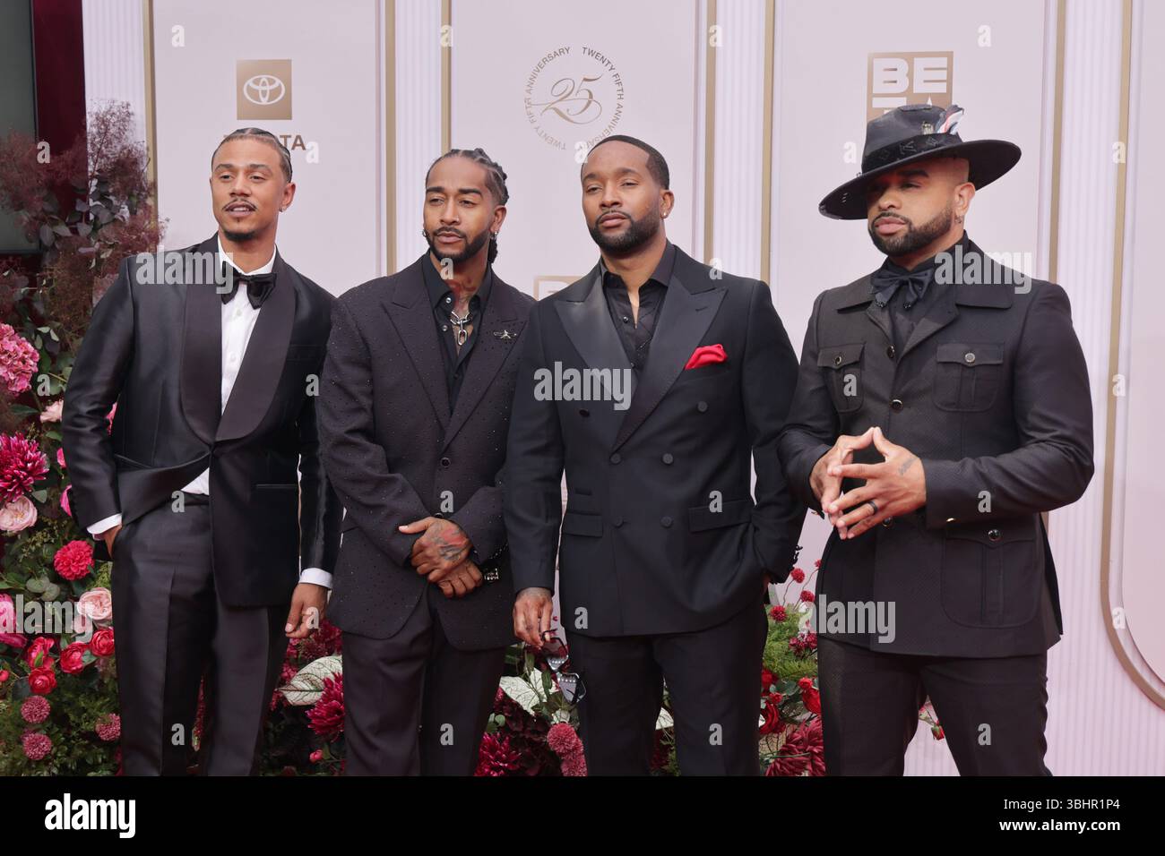 B2K attend the 2025 BET Awards at Peacock Theater. (Photo by Image ...