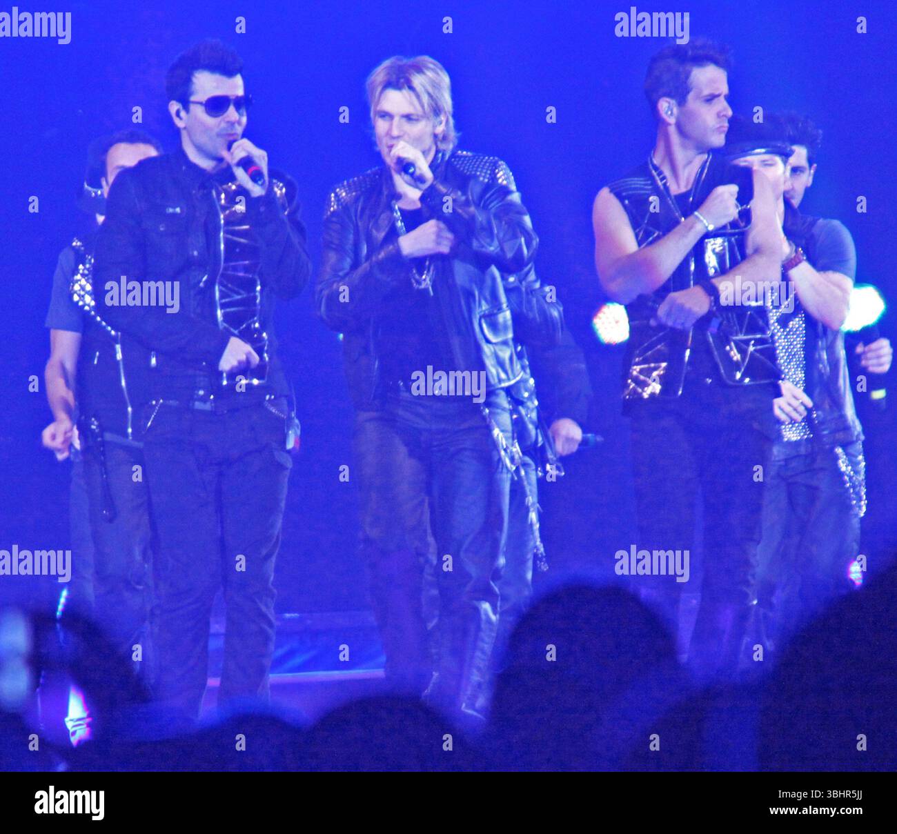 Backstreet Boys and New Kids On The Block perform at Manchester Arena ...