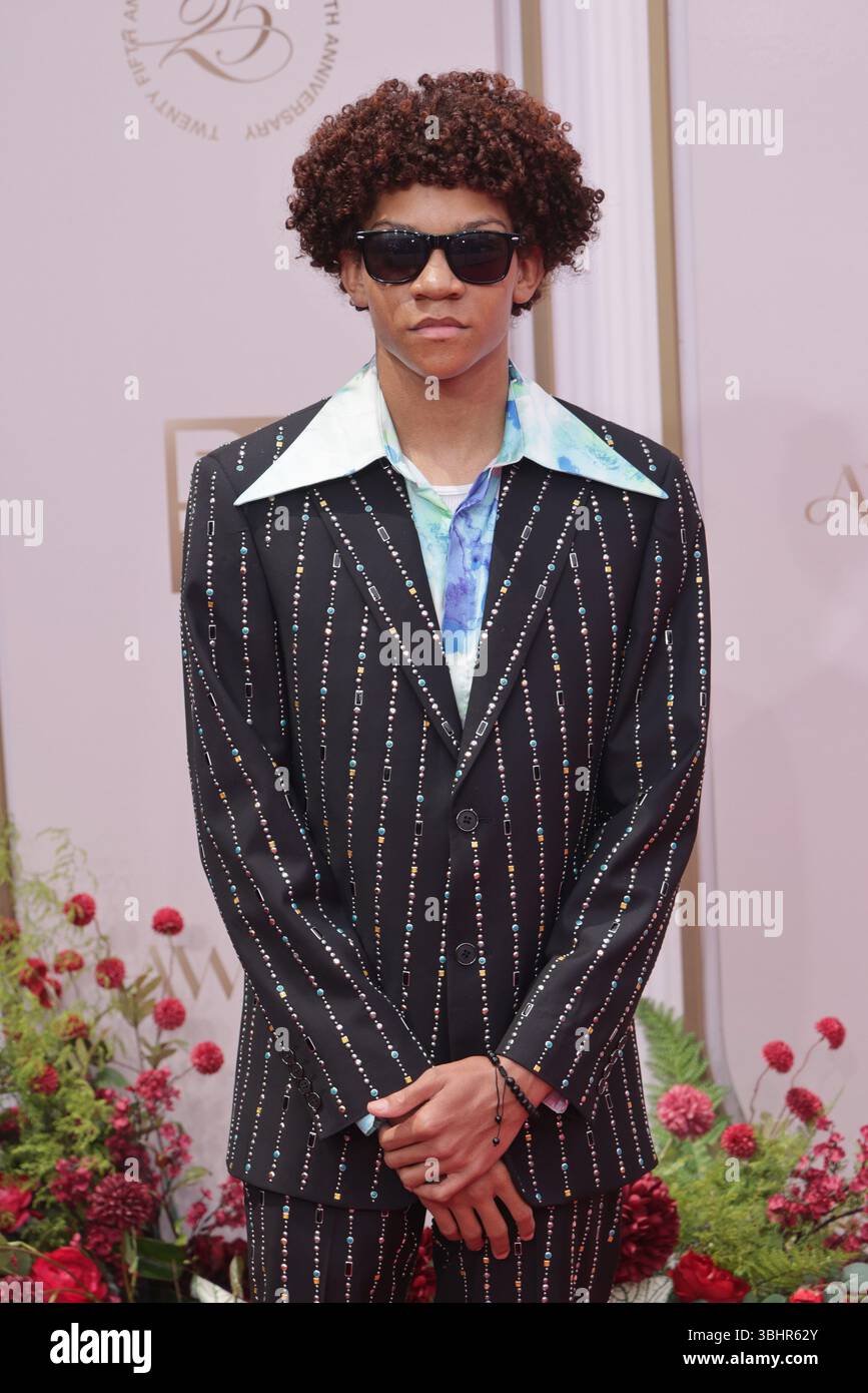 Los Angeles, United States. 09th June, 2025. Tyrik Johnson attends the ...