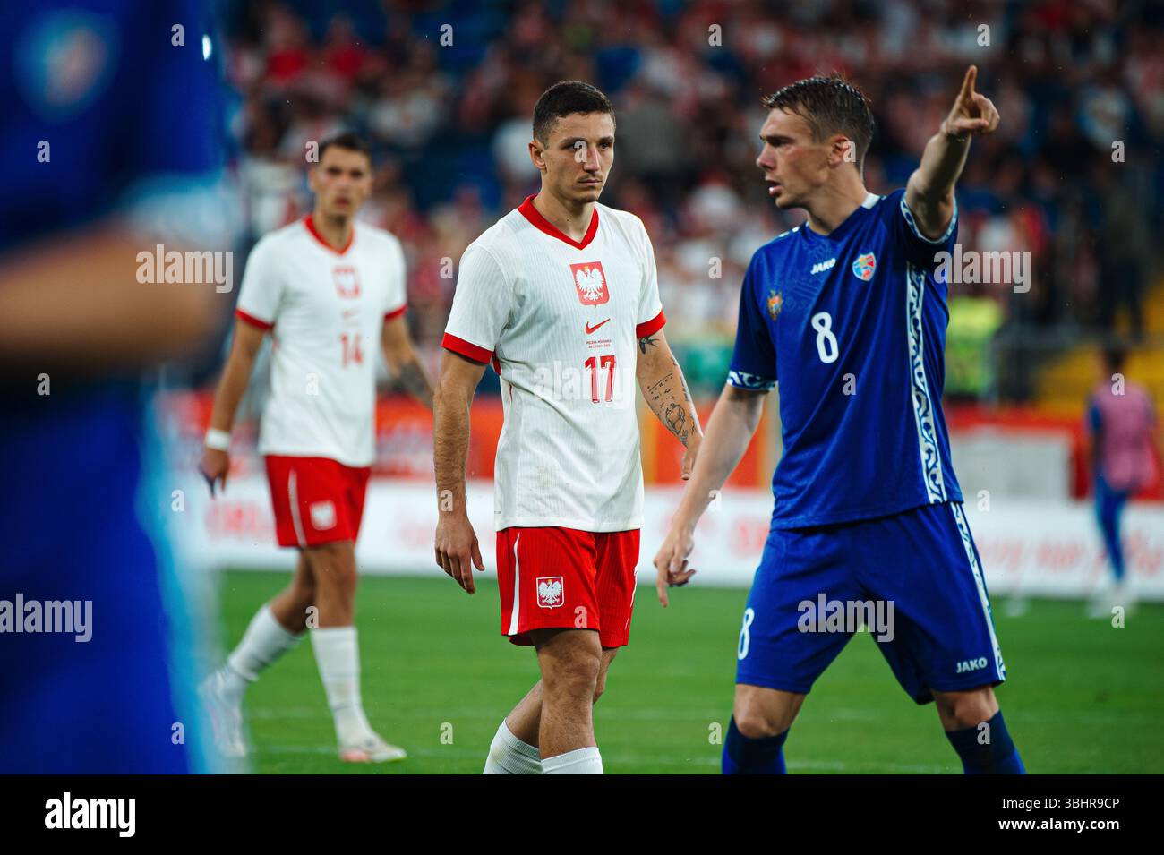 CHORZOW, POLAND – JUNE 6, 2025: Friendly football match Poland vs ...