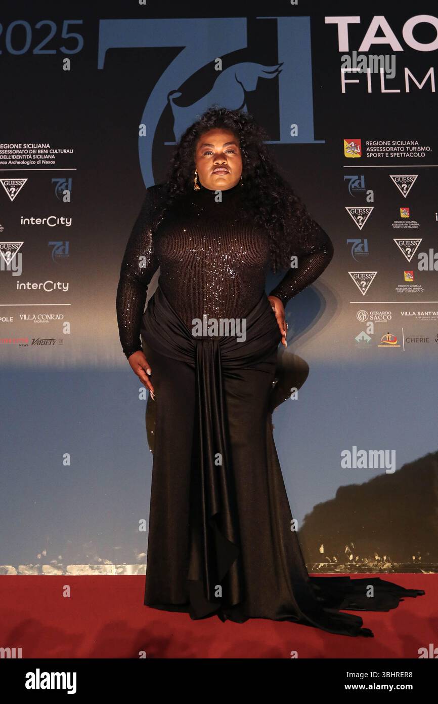 Taormina, Italy, Italy, June 10, 2025, 71st Taormina Film Festival 2025 ...