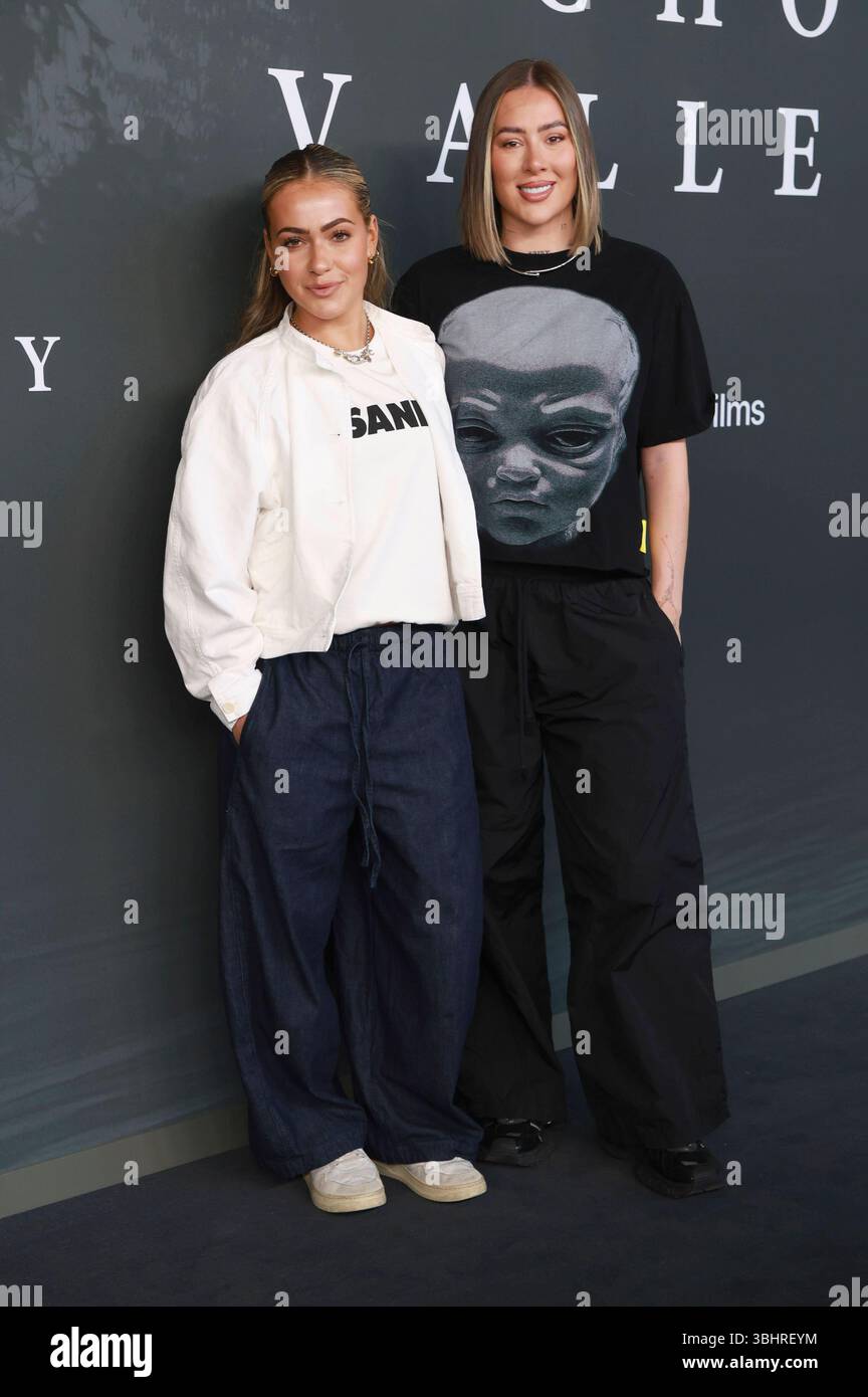 Jasmine Saunders und Demi Sims bei der Premiere des Apple TV Films Echo ...