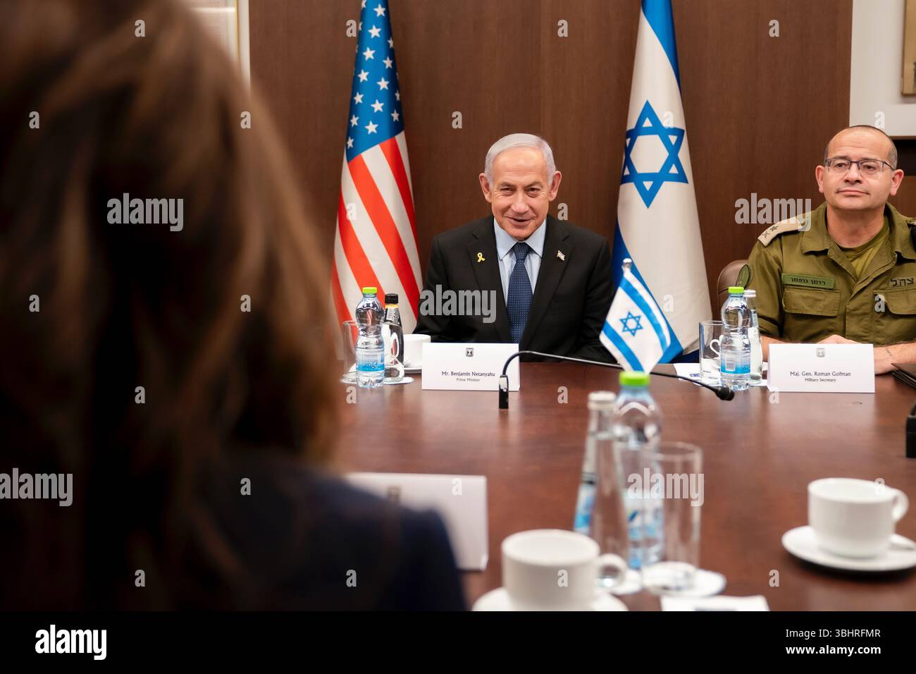 Department of Homeland Security (DHS) Secretary Kristi Noem meets with ...