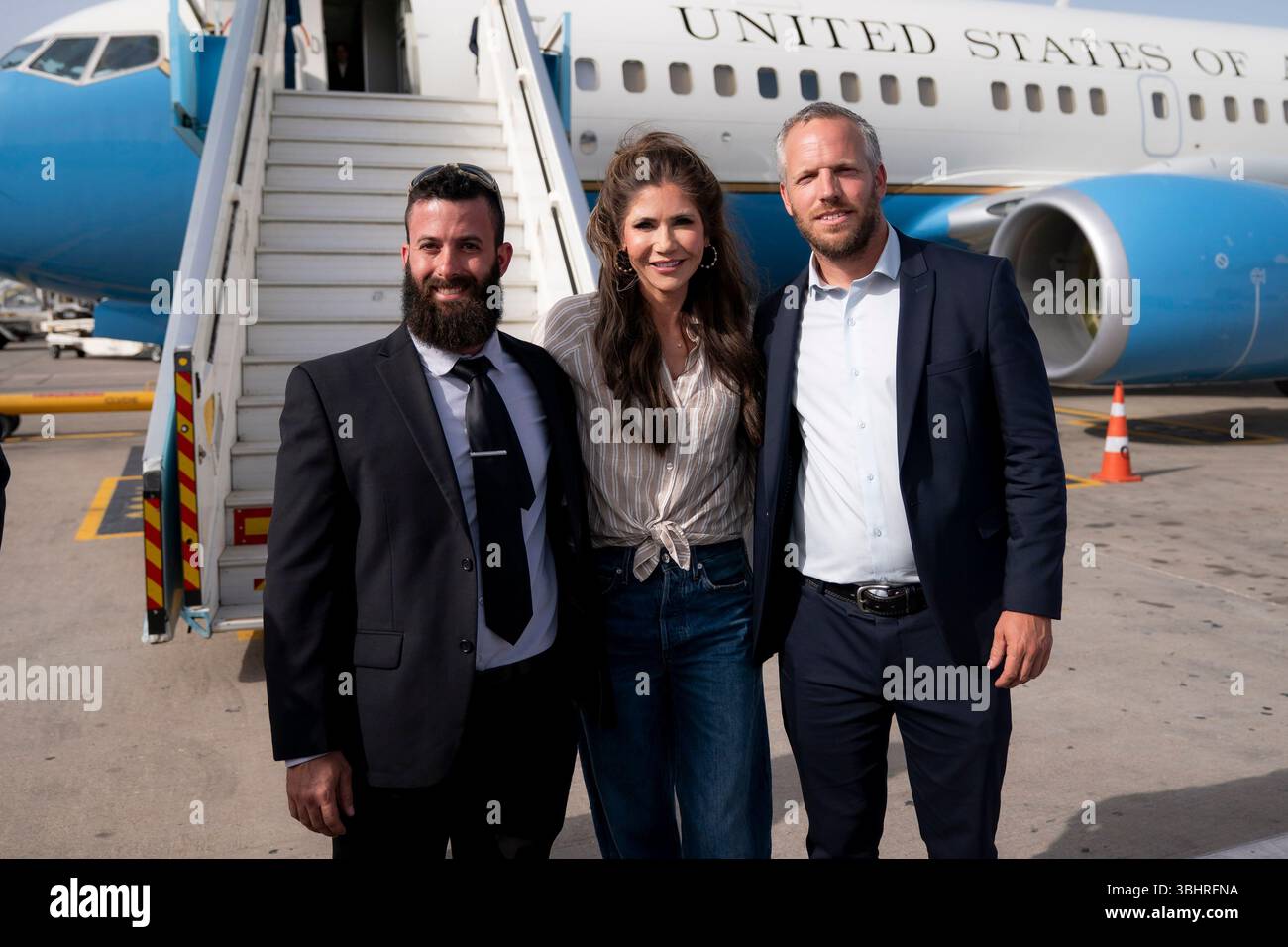 Department of Homeland Security (DHS) Secretary Kristi Noem poses for ...