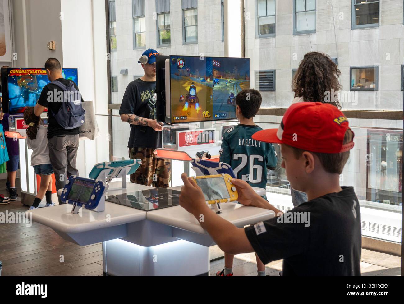 The Nintendo store is located at 10 Rockefeller Center in Midtown ...