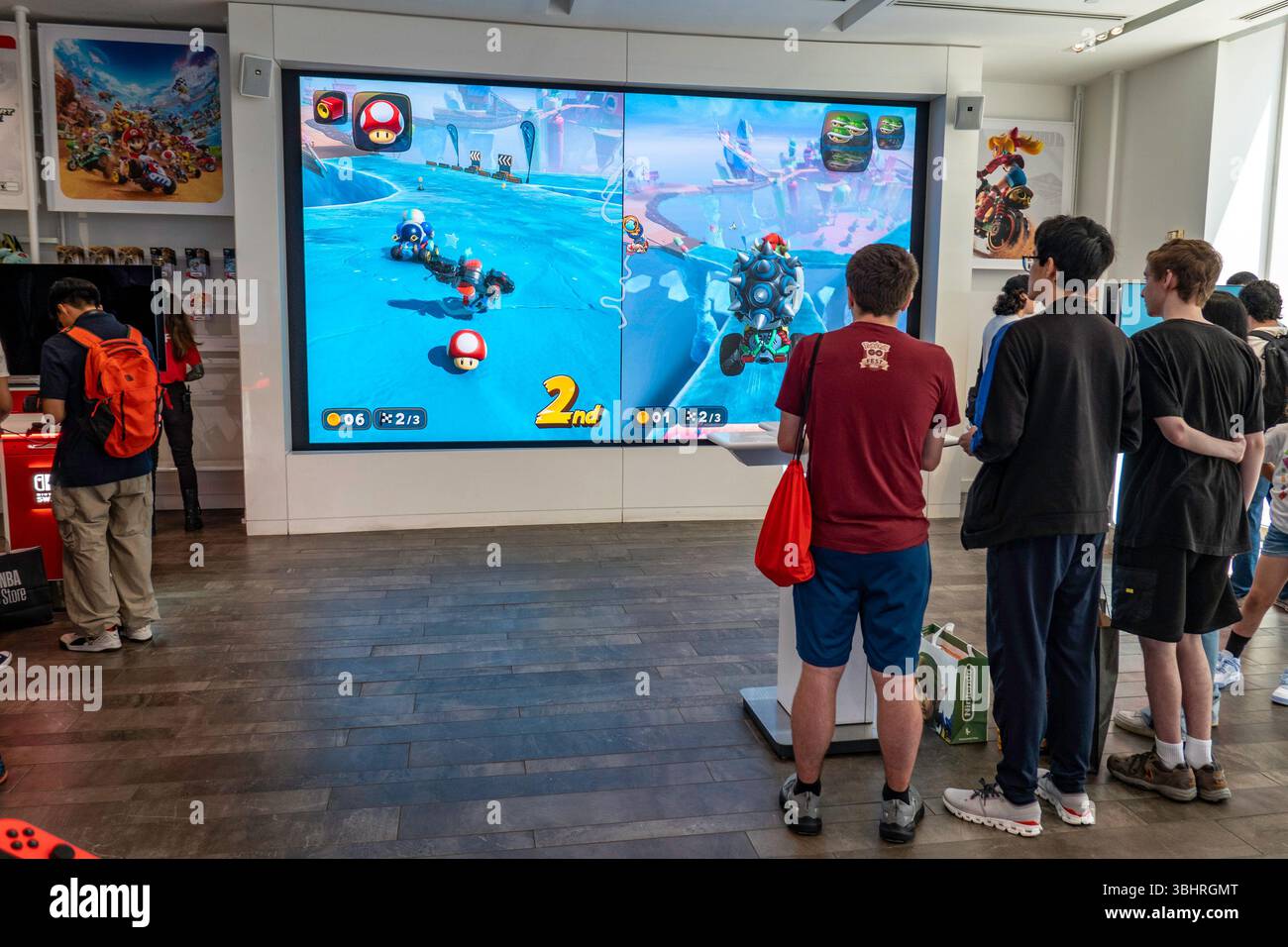 The Nintendo store is located at 10 Rockefeller Center in Midtown ...
