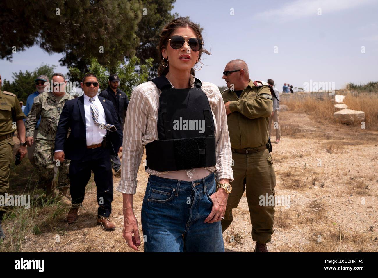 Department of Homeland Security (DHS) Secretary Kristi Noem visits ...