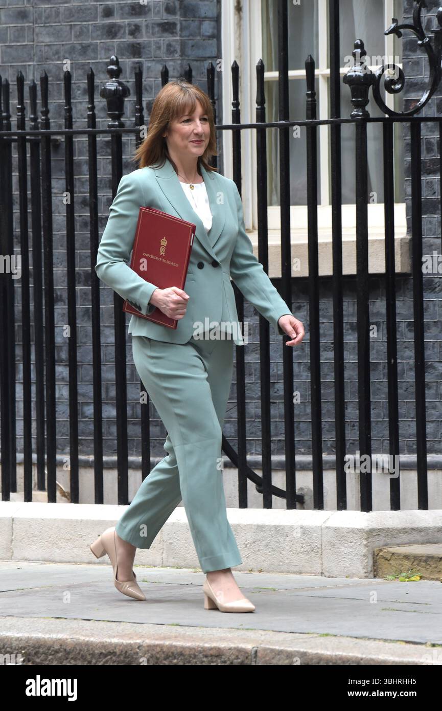 London, UK. 11th June, 2025. The Chancellor of the Exchequer, Rachel ...