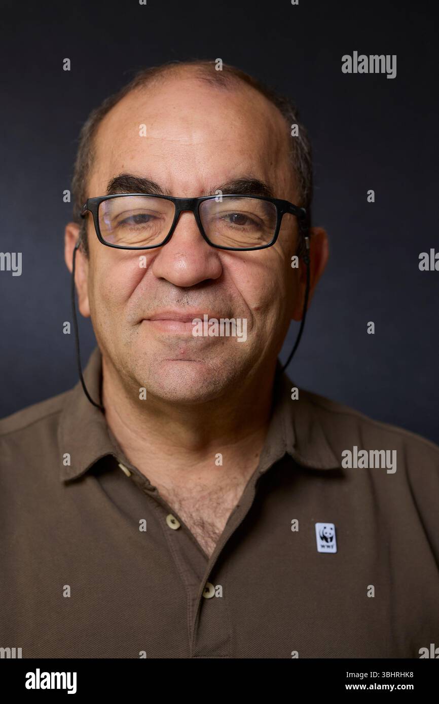 WWF Secretary General Juan Carlos del Olmo poses for Europa Press on ...
