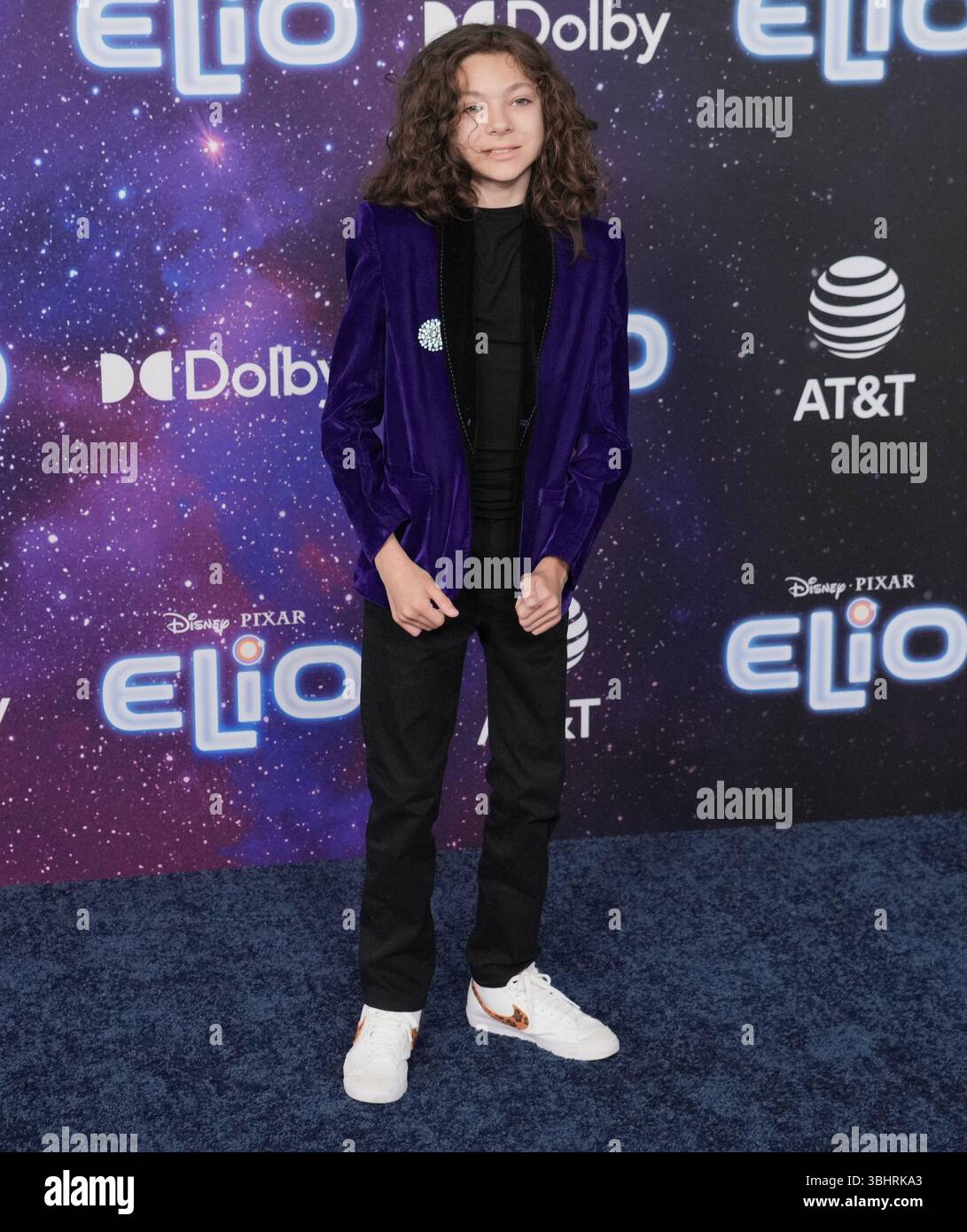 Los Angeles, USA. 10th June, 2025. Remy Edgerly arrives at the Disney ...